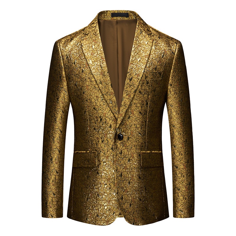 Jual Jas Blazer Pria Pakaian bisnis biasa dengan satu tombol versi ...