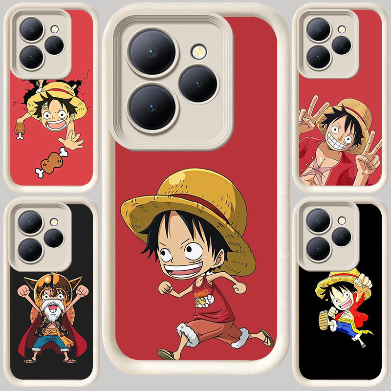 Jual M-55 One Piece Luffy Putih Casing untuk Infinix Smart HOT 7 40i 9 ...