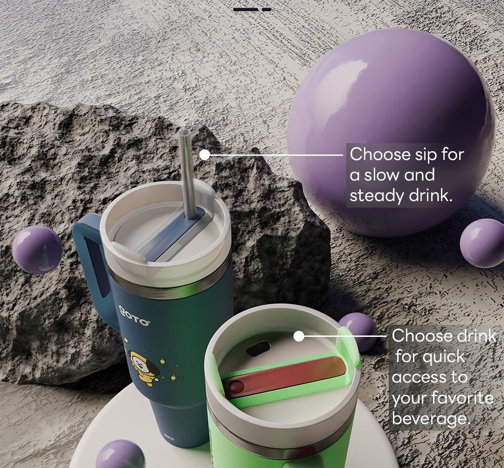 Jual Goto K-Joy X BT21 Tumbler Tahan Dingin Panas Botol Tempat Minum ...