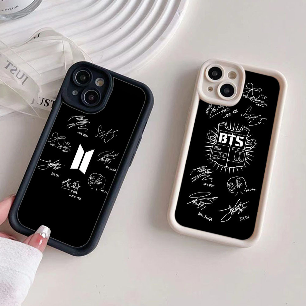 Jual ZI19 Signature BTS Casing untuk Xiaomi Redmi Note K60 12 12C 13 13C Pro Plus Ultra | Shopee ...