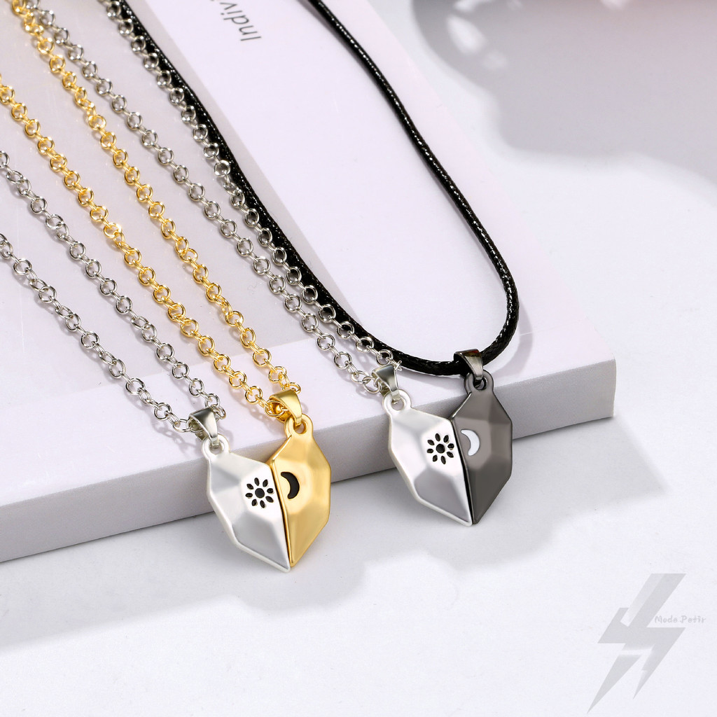 Jual Kalung Pasangan Batu Harapan Cinta Matahari dan Bulan Mode ...