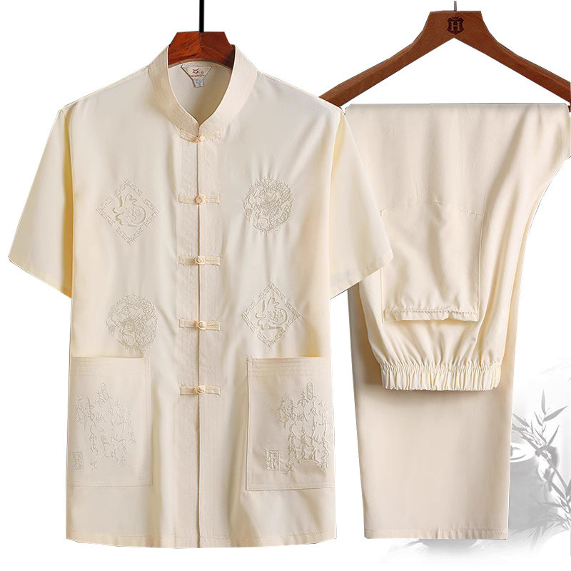 Jual Butang Cina dengan lengan pendek turun Hanfu tambah ukuran baju ...