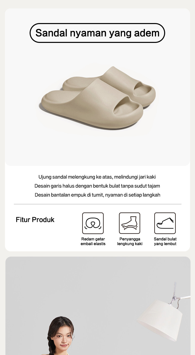 Jual BMN Sandal wanita model baru 2026 yang elegan sendal wanita Dewasa ...