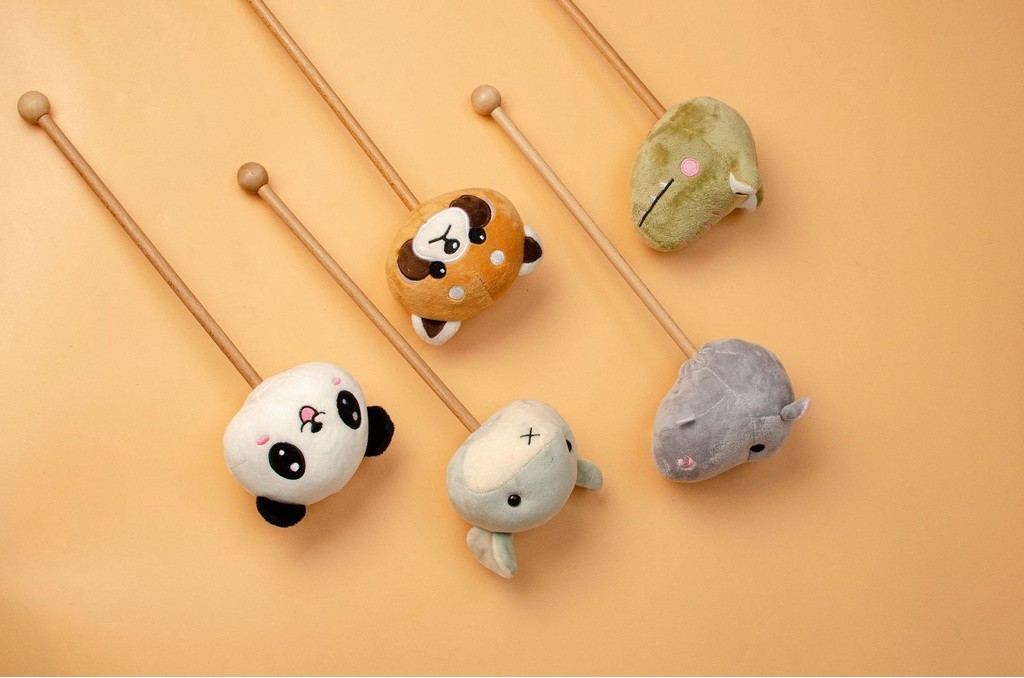 Jual OHSOME - Stick Pijat Massage Hammer Panda Dinosaur Squirrel Hippo ...