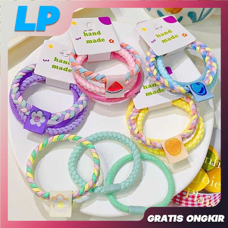 Jual Set Ikat Rambut Anak 3Pcs Fashion H690 Kunciran Rambut Korea ...