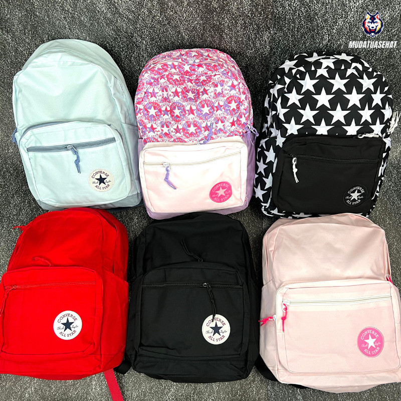 Jual CONVERSE BASIC GO 2 CANVAS BACKPACK / TAS RANSEL KANVAS / BAGPACK ...