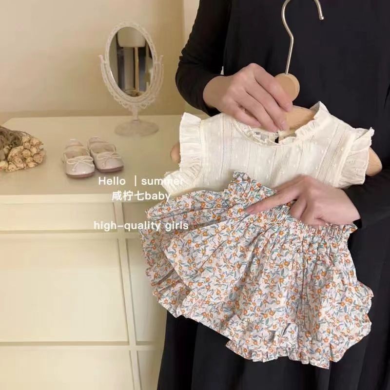 Jual Ready Rok dan celana Girls 'Summer Bayi Baru Bayi Mode Kapas ...