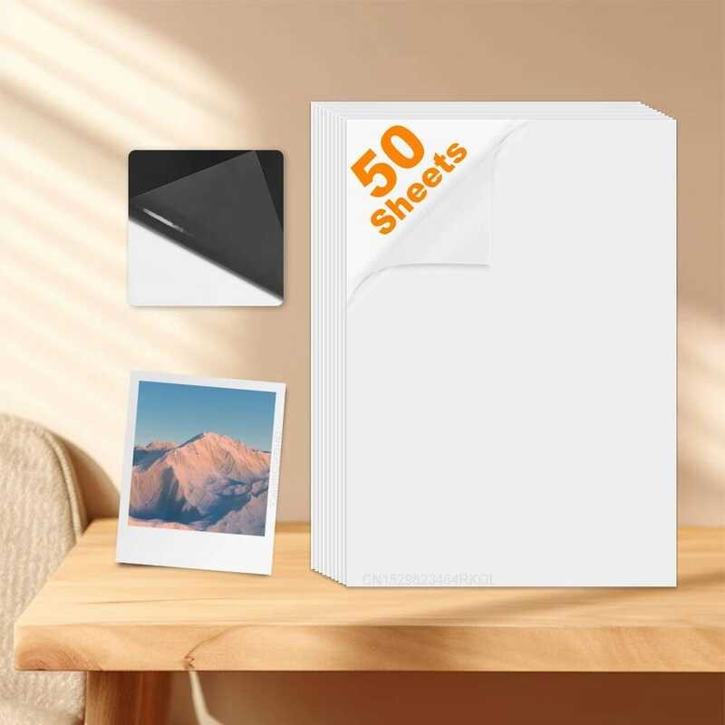 Jual Lembar 10/50 Lembar Overlay Kertas A4 Perekat Diri Tahan Air Film ...