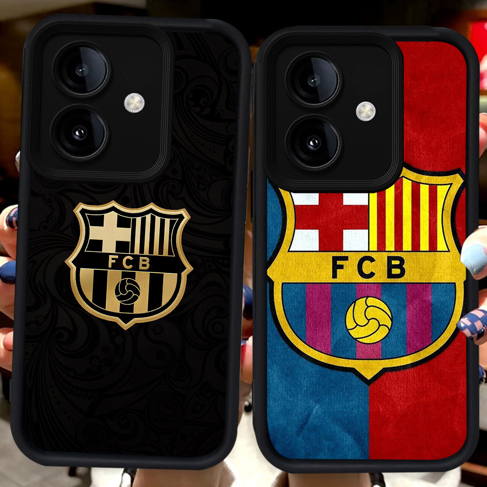 Jual Hitam Casing untuk OPPO A3 A3X A79 A5 Pro 5G H48 FC Barcelona ...