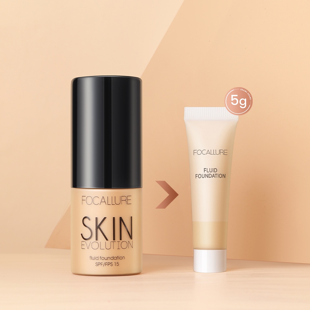 Jual FOCALLURE Foundation Paket Percobaan 5g Mini Size | Shopee Indonesia