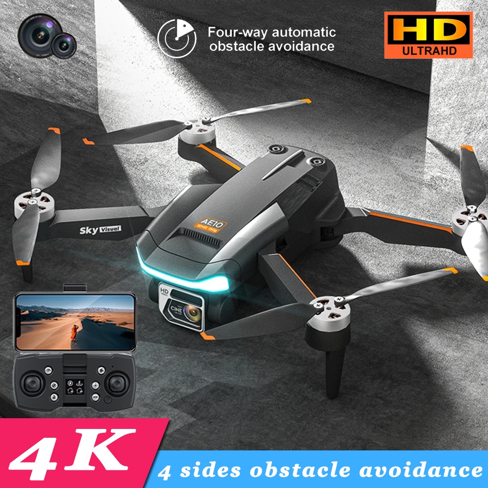 Jual 2024 AE10 Mini GPS Dron dengan Optical Flow Obstacle Avoidance ...