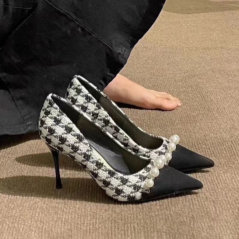 Jual Heels lancip Sepatu Heel Tinggi Klasik untuk Wanita Design Baru ...