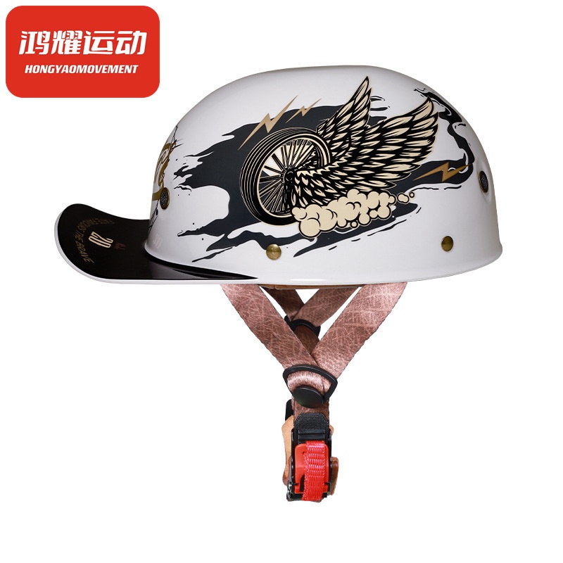 Jual Helm Model Topi helm motor untuk pria dan wanita, helm motor ...