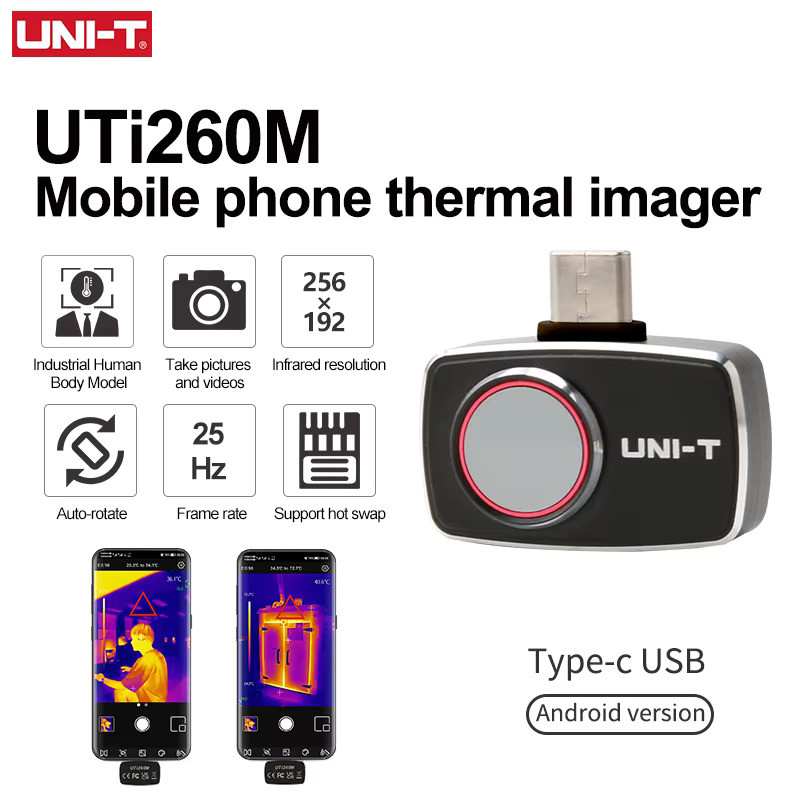 Jual UNI-T Imager Untuk Ponsel Cerdas UTI260M UTI256M 256x192 Pixel ...