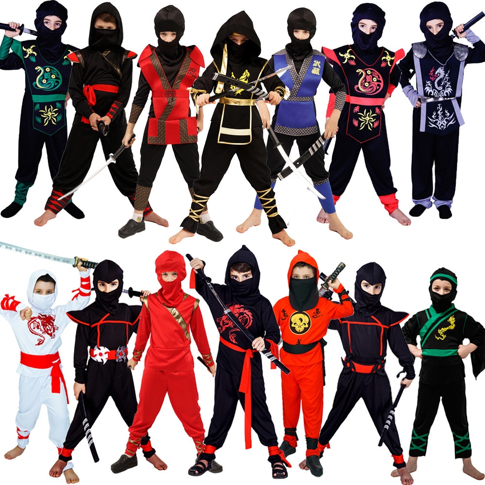 Jual Kostum Anak Anak Halloween Children's Ninja Role Playing Costume ...