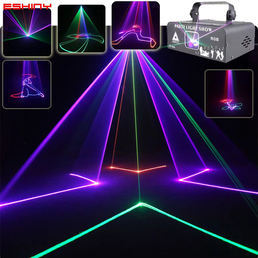 Jual DM500 Animasi RGB Laser Beam es Stage Disco Light DJ Party Pattern ...