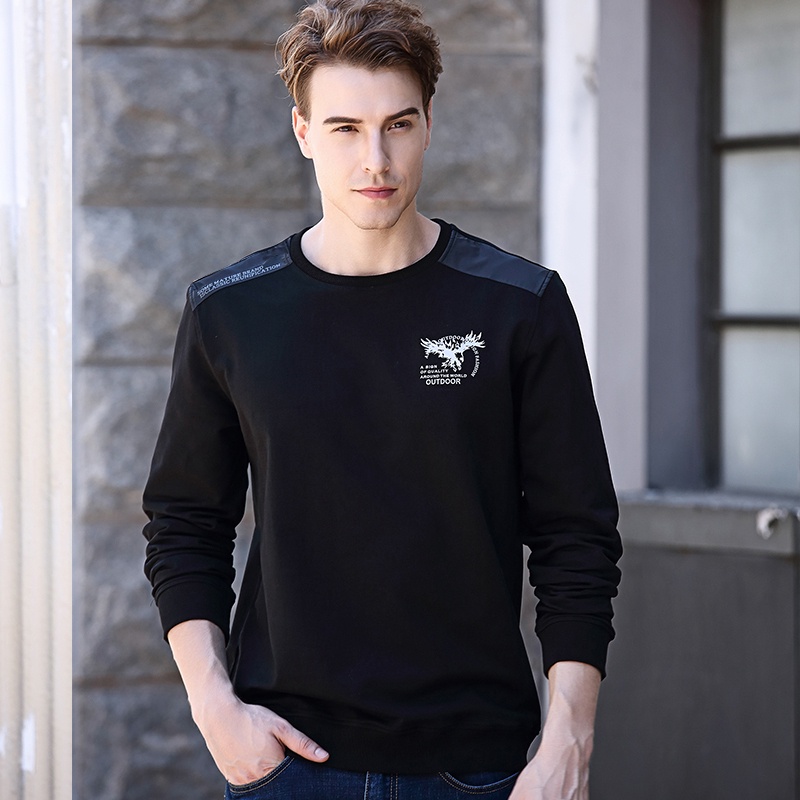 Jual switer cowok keren Winter casual sports hoodie, plush dan thick ...