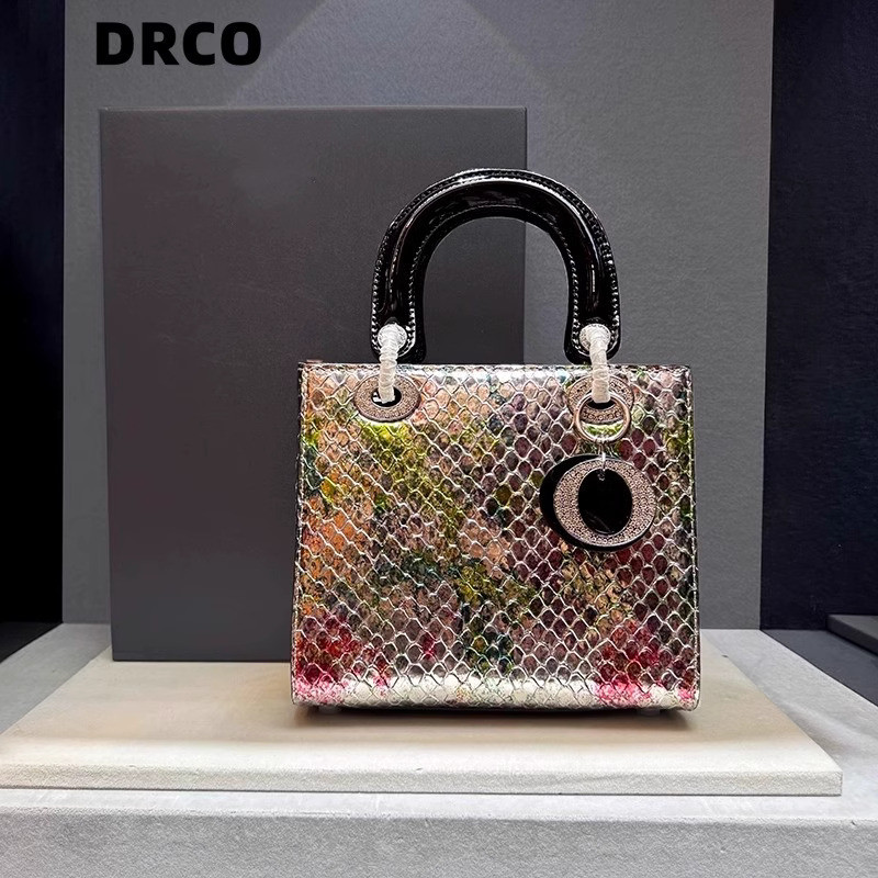 Jual DRCO Perancis Private Customized Colorful Concubine Bag Laser ...