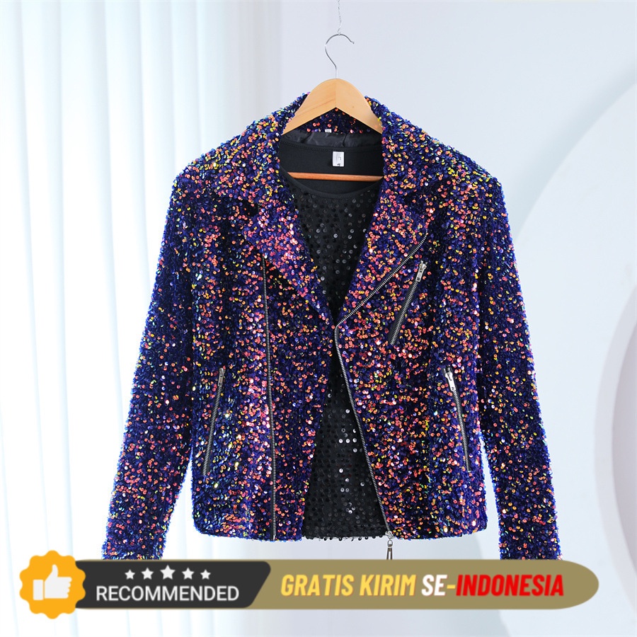 Jual Jas Pesta Pernikahan Pria Premium ImportPenyanyi laki-laki super cool color sequins sepeda ...