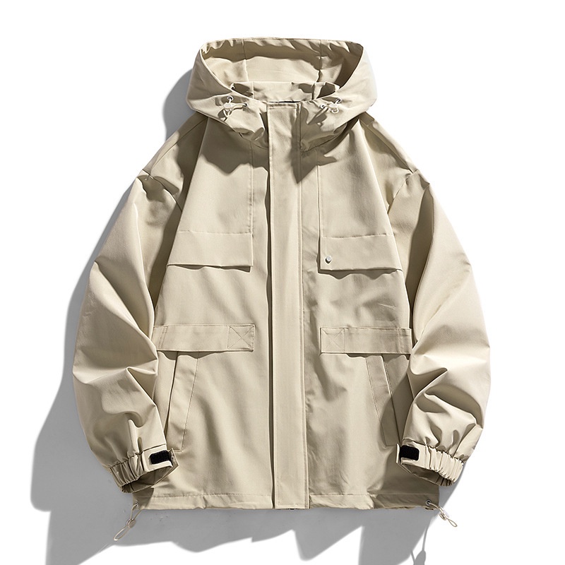 Jual Jacket pria waterproof 300 kg Fa Man Large Coa Men's Spring and ...