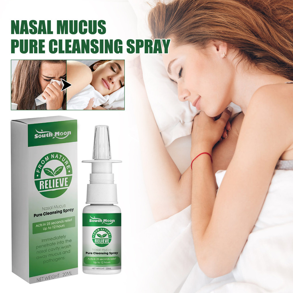 Jual South Moon Nasal Mucus Spray 20ml Anti Rhinitis Relieve Itching ...