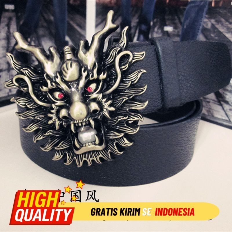 Jual NEWAR - Ikat Pinggang Pria Pria yang memimpin hip-hop punk jalan ...