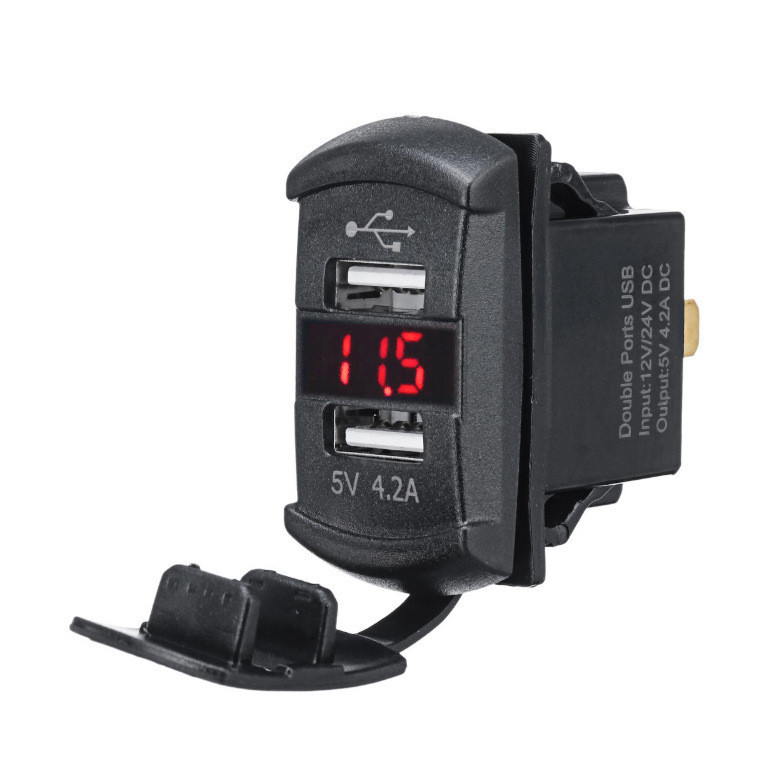 Jual Automobil dan sepeda motor universal tipe kapal dual USB charger 4 ...