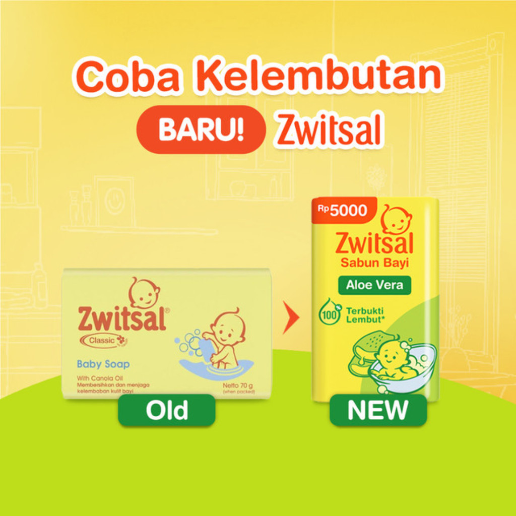 Jual Zwitsal Aloe Vera Bar Soap 70gr - Sabun Mandi Bayi | Merah Jingga ...