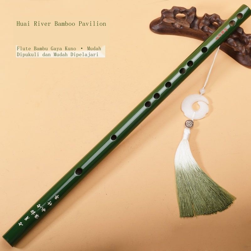 Jual Seruling, seruling bambu, seruling horizontal, gaya kuno hijau ...