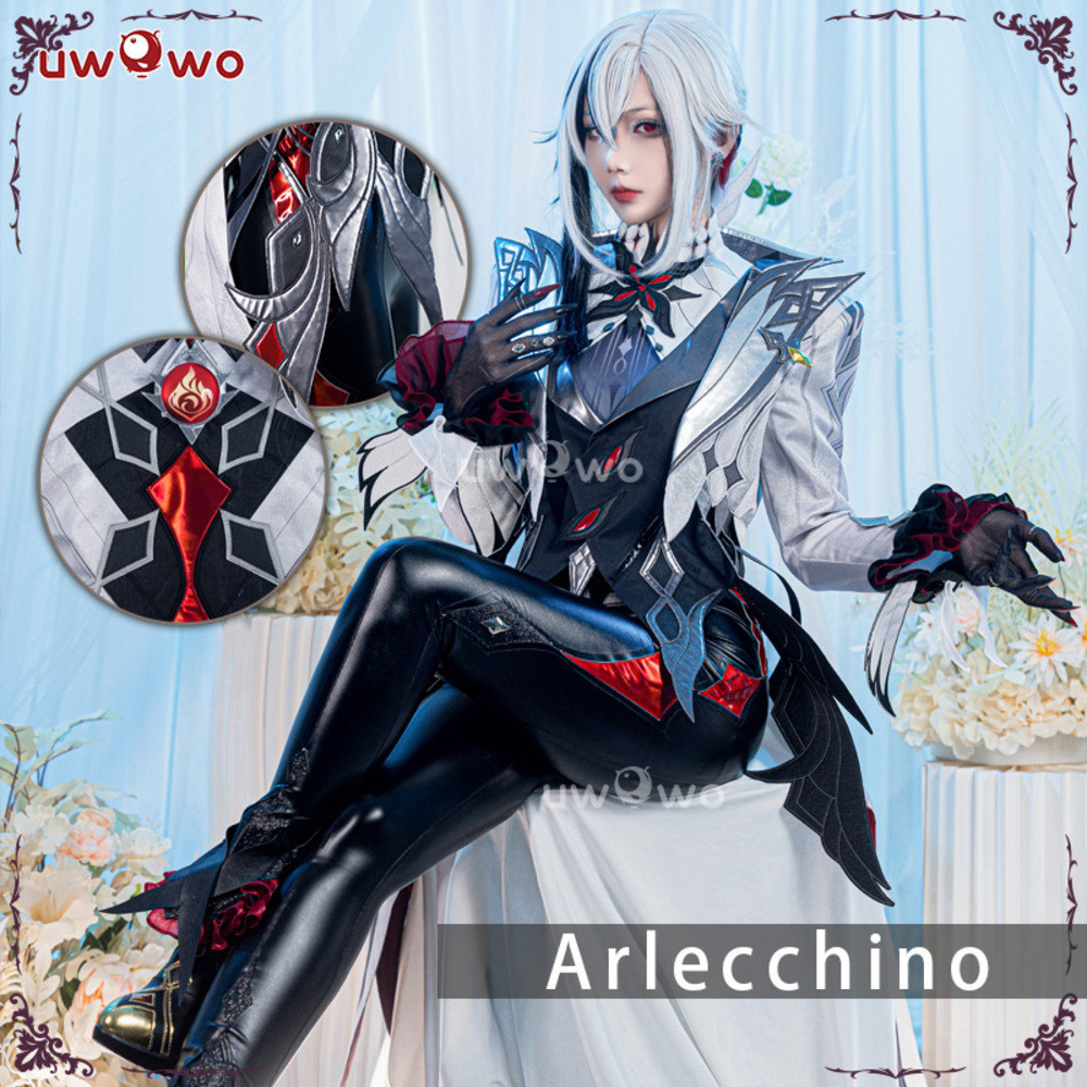 Jual PRE-SALE UWO Exclusive Genshin Impact arlecchino Cosplay Costume ...
