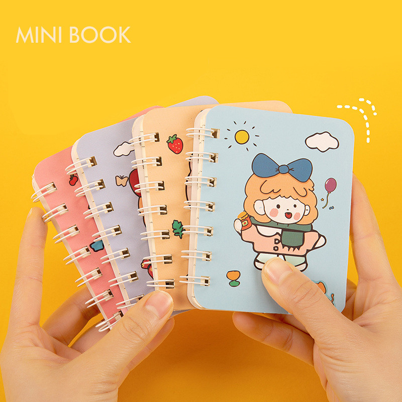 Jual Paus Biru - Scrapbook Notebook Mini A7 Isi 4PCS Buku Kecil Catatan ...