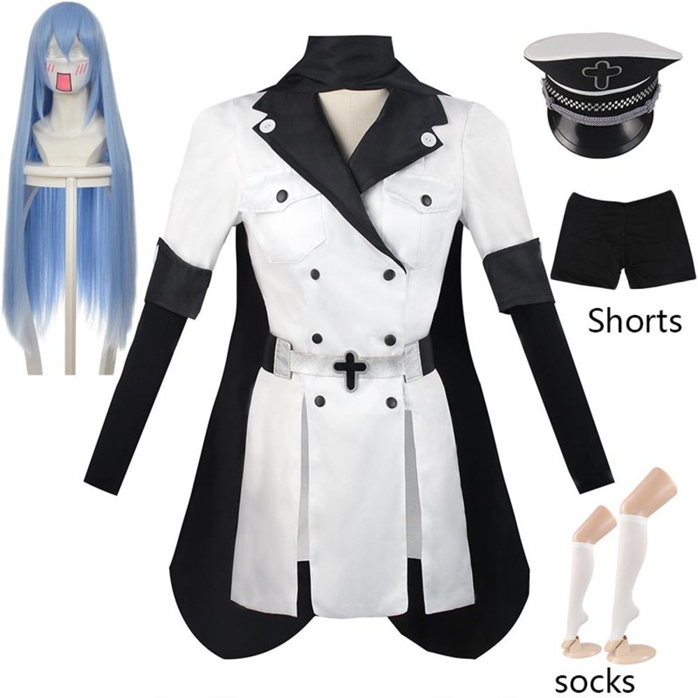 Jual Anime Esdeath Empire Cosplay Costume Manga Jenderal Uniform dengan ...