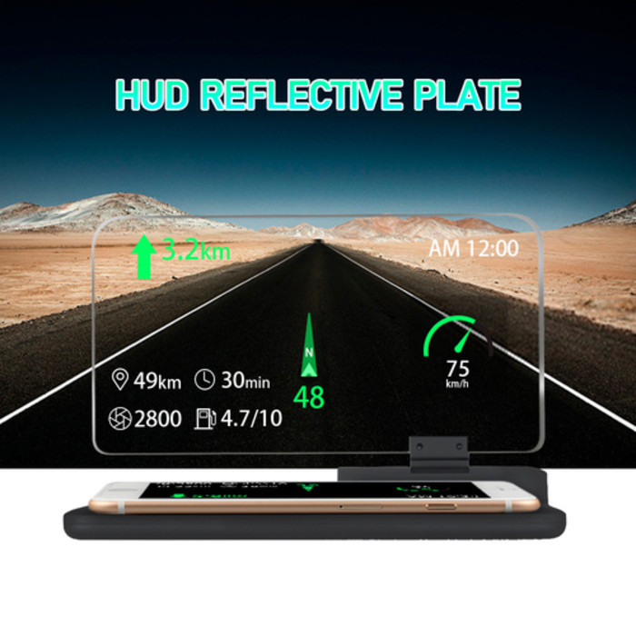 Jual 6 inci Universal H6 Car HUD Head Up Display Projector Navigasi ...