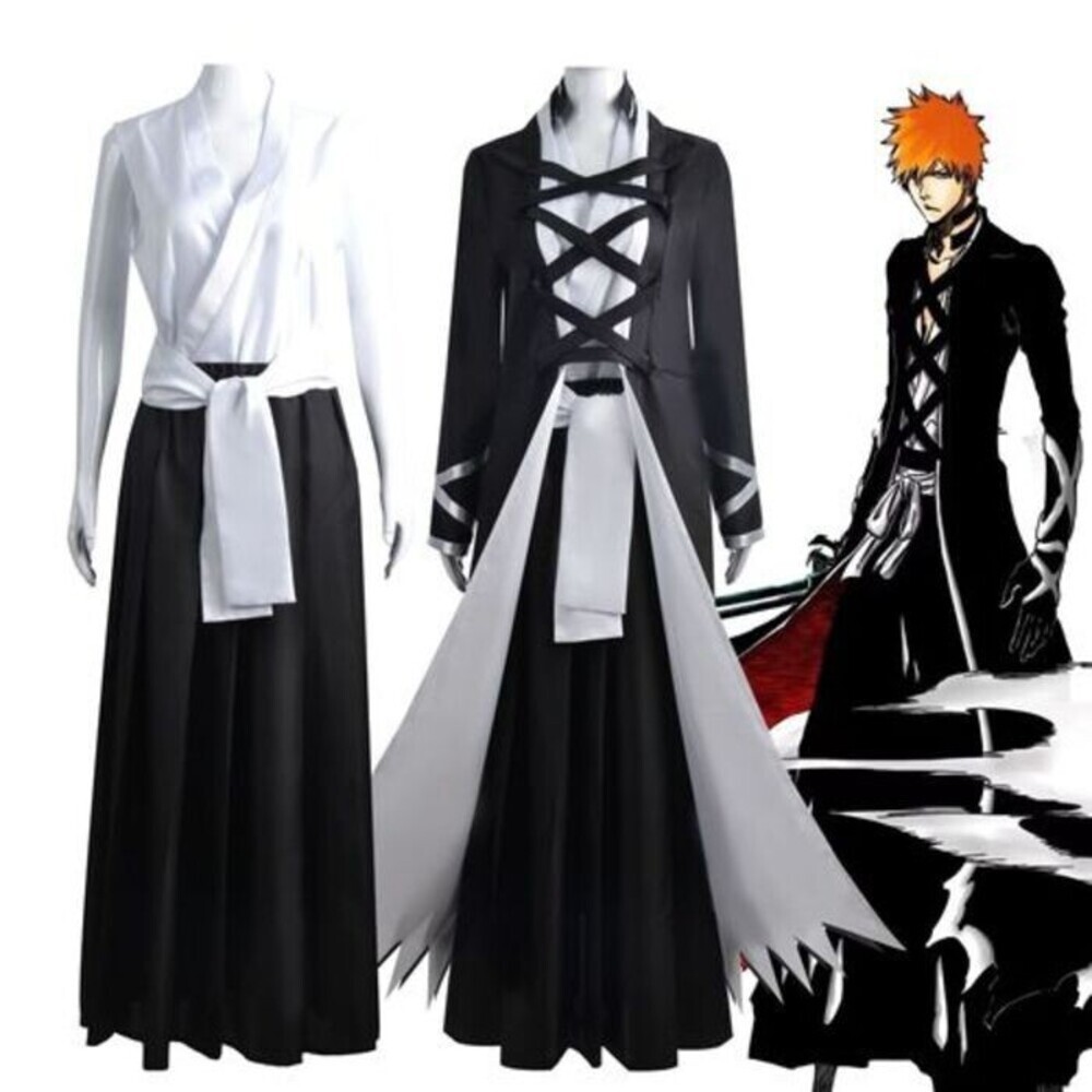 Jual Death Cosplay COS Clothes, Wanjie Cloak, Kurosaki Ichigo Swastika ...