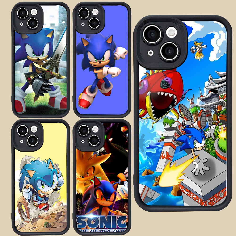 Jual hitam Casing untuk OPPO Reno 8Z 7Z 8T 7 8 Lite 5G C-77 Sonic The ...