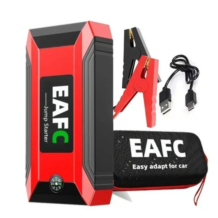Jual EAFC 12V Jump Starter Power Bank Portable Car Battery Booster ChargerStarting Device Auto ...