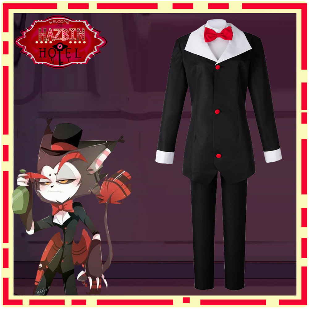Jual Husk Men Black Outfit dengan Hat Halloween Carnival Christmas ...