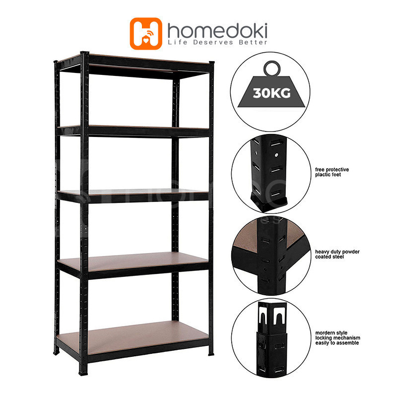 Jual Homedoki Rak penyimpanan 3 tingkat / 3 susun Rak gudang Serbaguna ...