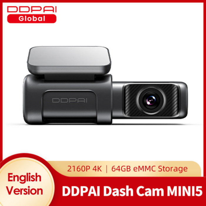 Jual DDPAI Dash Cam Mini 5 4K 2160P HD DVR Car Camera Tersembunyi ...