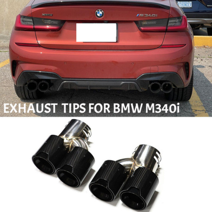 Jual Quad Car Pipe Untuk G20 G21 M340i MPE 2019 2020 M Performance ...