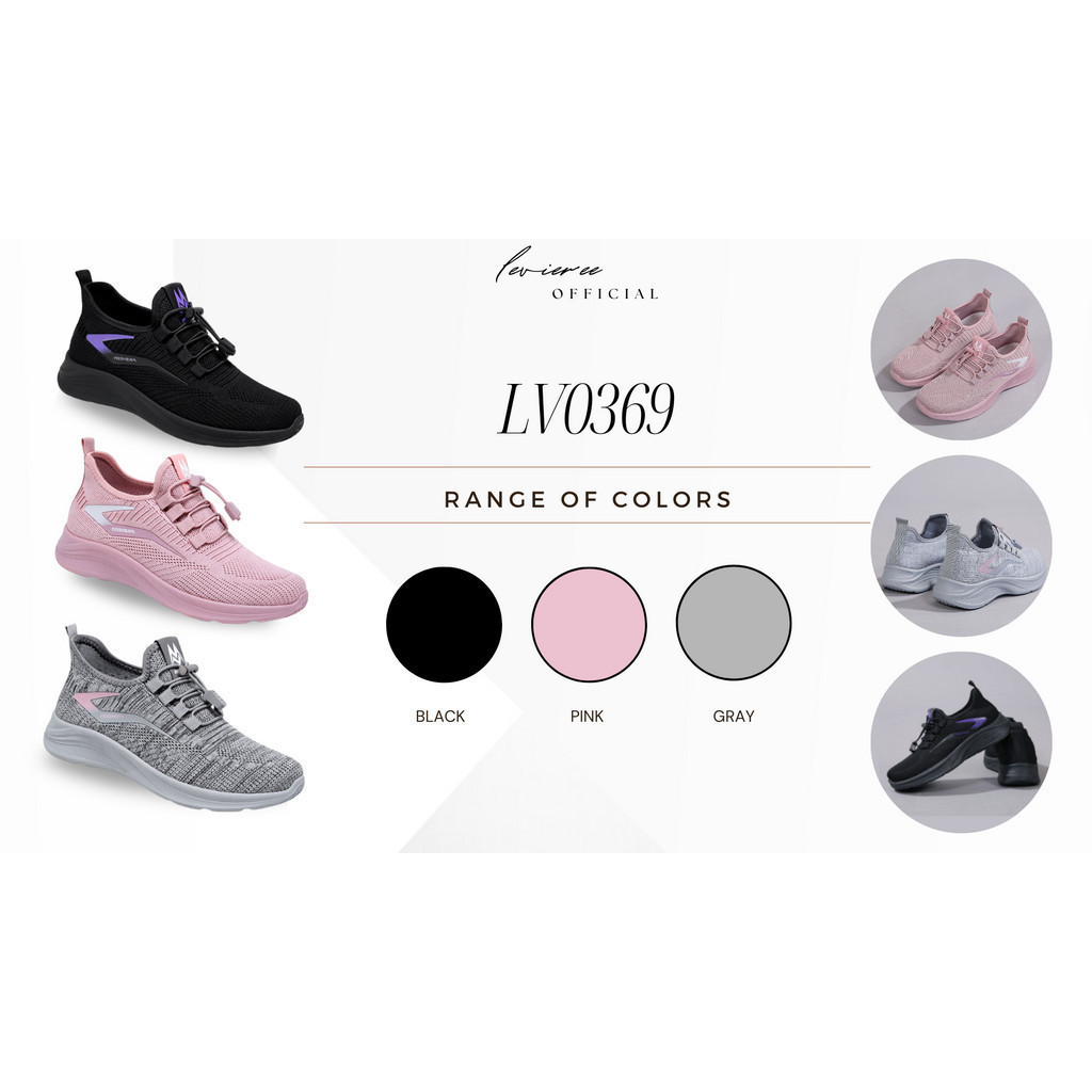 Jual LVR Wonwoo Sepatu Sneakers Wanita Sepatu Rajut Wanita Sepatu Sport ...