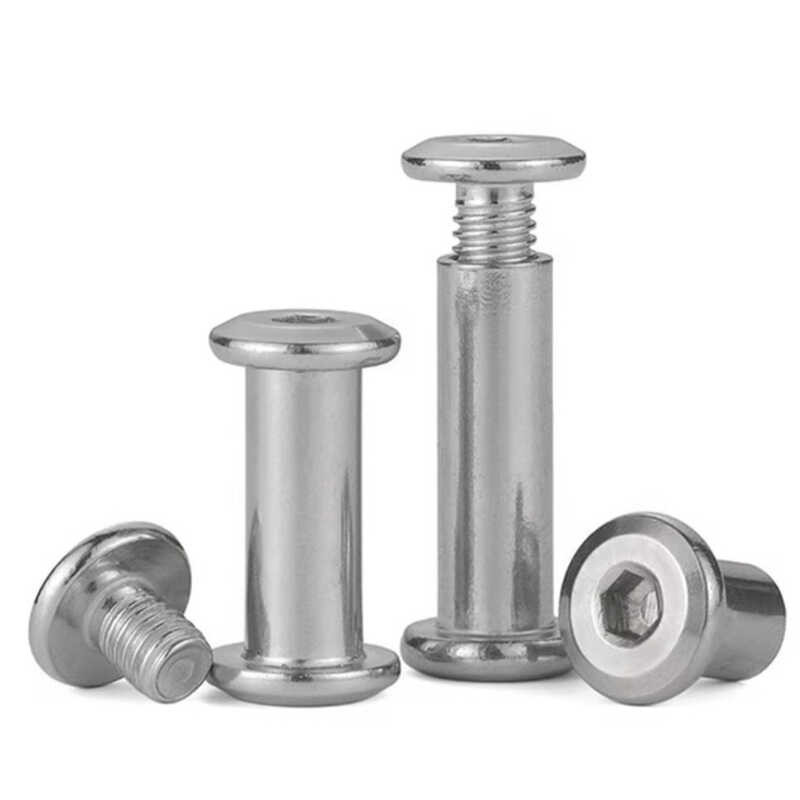 Jual 2-10Sets Hexagon Socket Locking Splint Screw Nut Combination Album ...