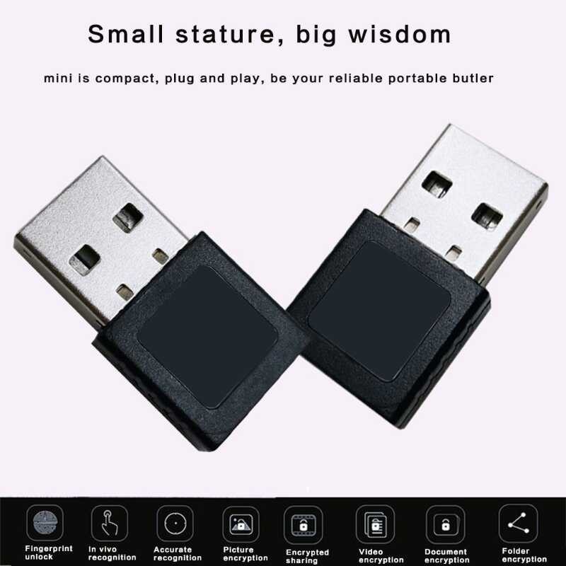 Jual USB Fingerprint Key Reader Recognition Device Windows 10 ...