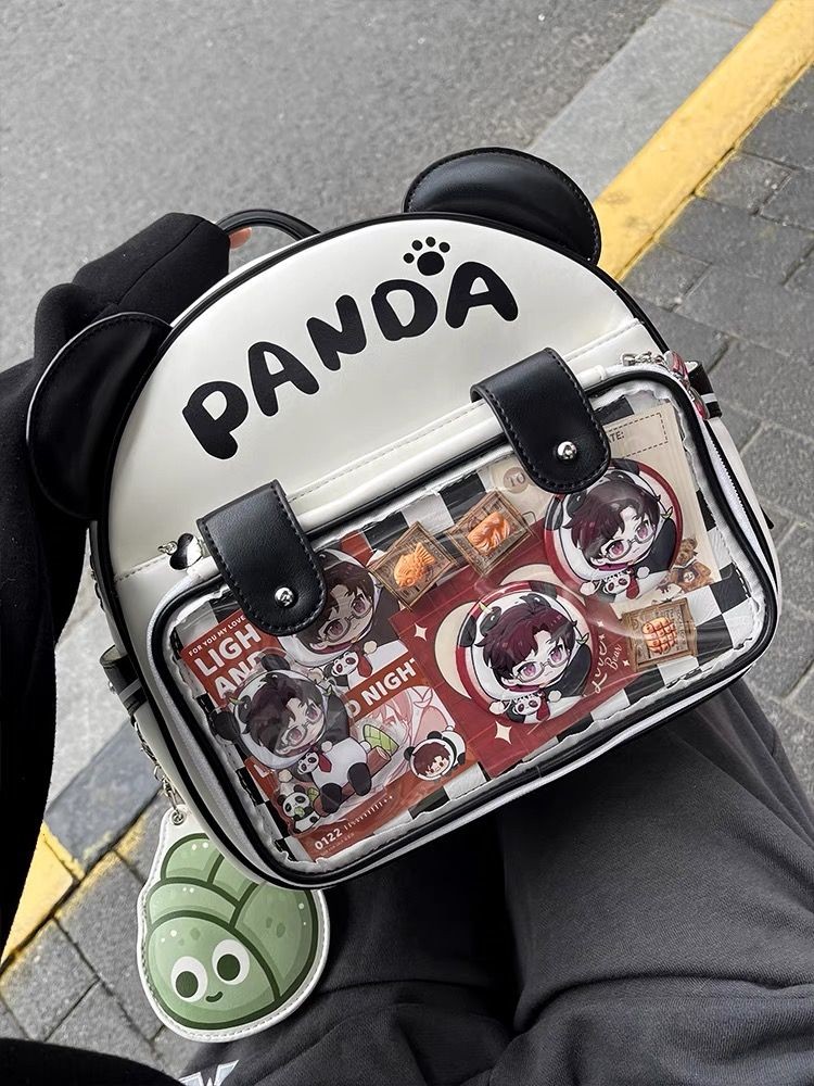 Jual 2024 Niche Siswa Asli Kapasitas Besar Kapasitas Lucu Panda Dua ...