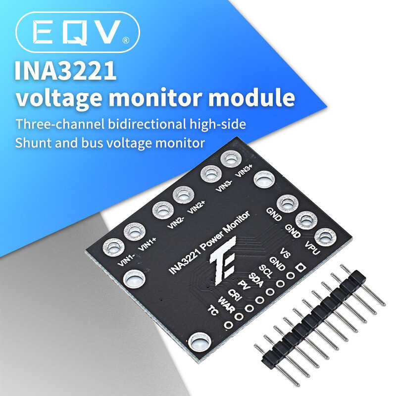 Jual Modul Triple-Channel, INA3221 High-Side Measurement, Shunt Bus ...