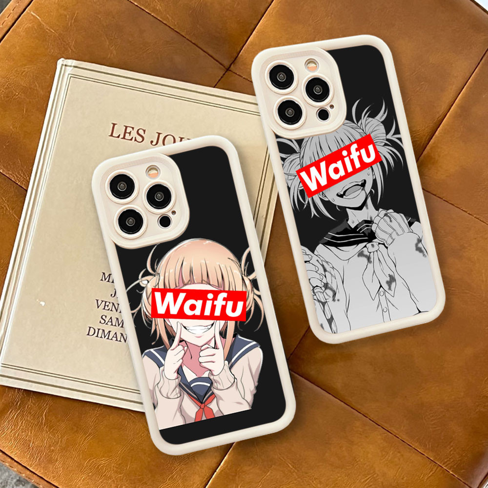 Jual Putih Klasik Casing untuk iPhone Mini 12 14 15 Pro Max C-65 Waifu ...