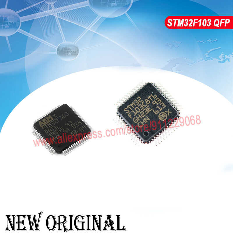 Jual STM32F103C8T6 (1 potong) STM32F103RBT6 STM32F103R8T6 STM32F103CBT6 QFP Original | Shopee ...