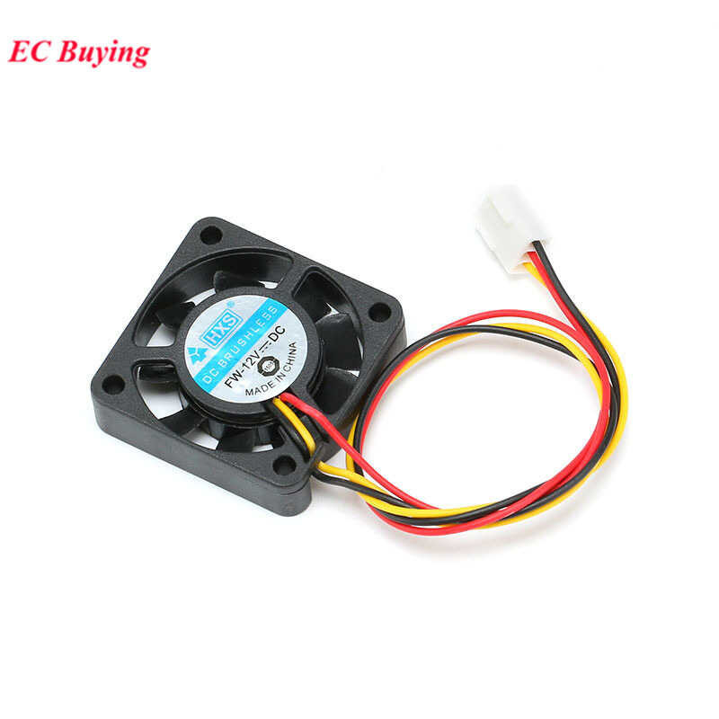 Jual DC Cooling Fan 12V 4*4cm CPU PC Cooler Computer Radiator Sink Heat ...