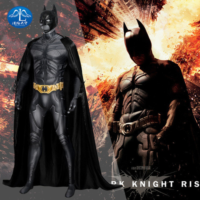 Jual Manlu Yunxiao Batman COS Dark Knight Battle Suit Helmet One Piece ...