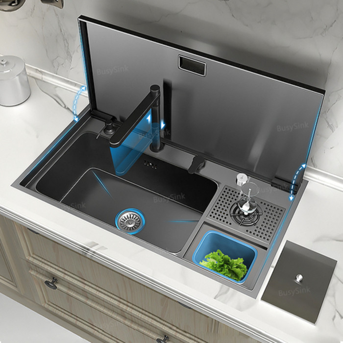 Jual Pencuci cangkir tersembunyi tenggelam dengan Panel Ktchen Penutup ...